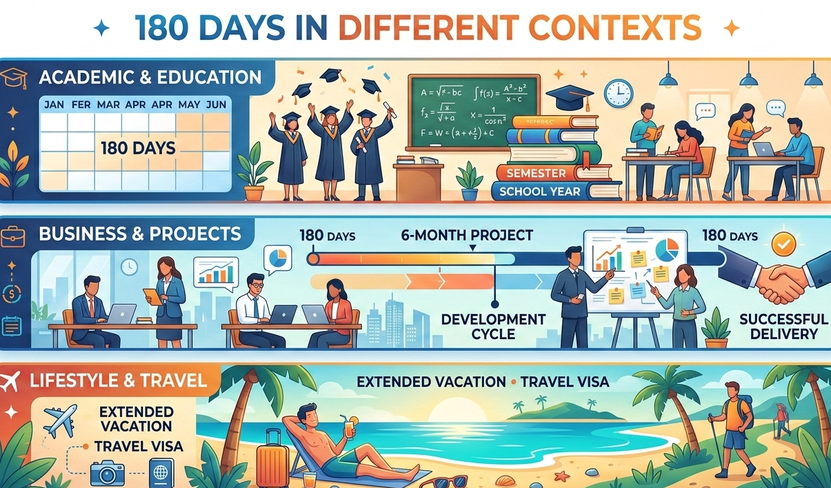 How Many Months is 180 Days? A Complete Guide to Counting Time - Contelyx